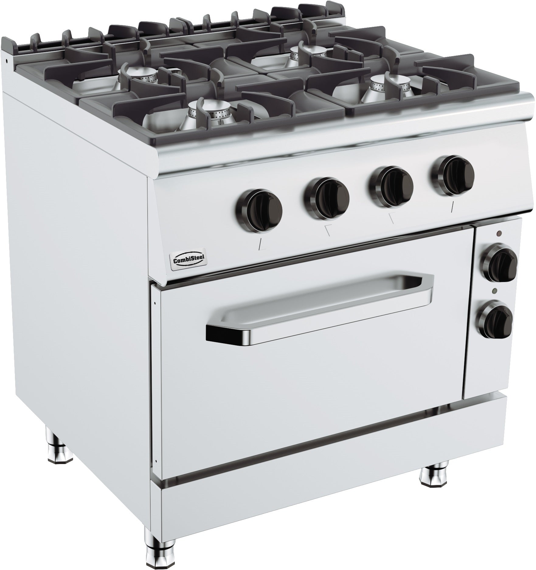 BASE 900 GAS STOVE 4 BU. WITH ELECTRIC OVEN – Caterhut